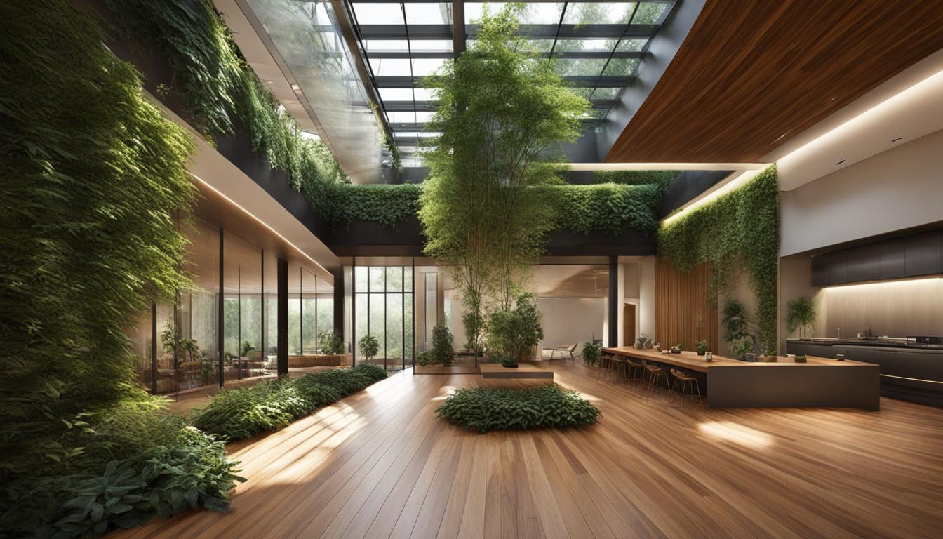 Wood Floors in Atriums: Bringing Nature Indoors