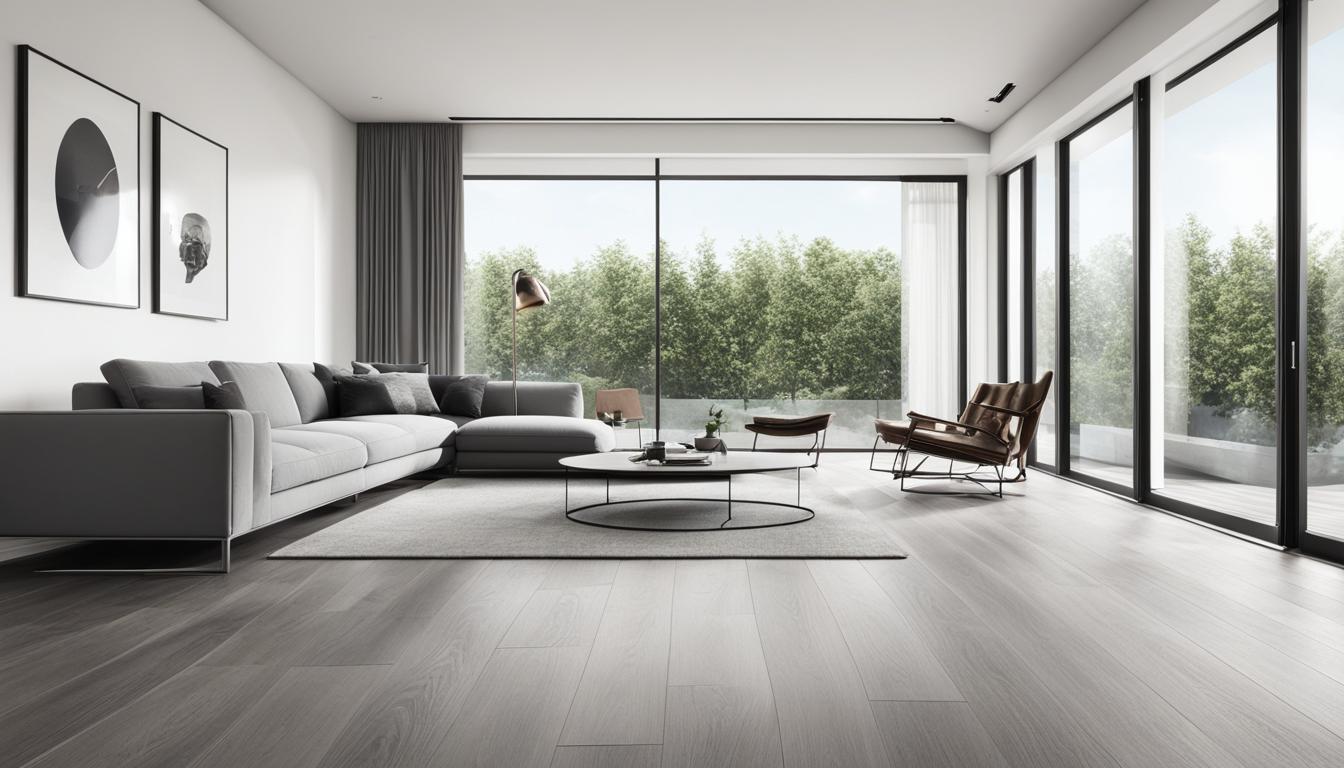 Monochrome Magic: Gray Tones in Wood Flooring