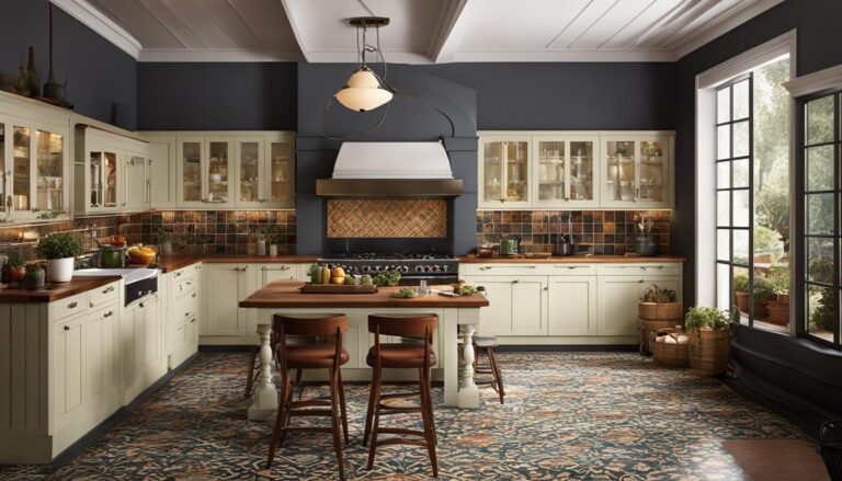 Retro Revival: Terrazzo and Wood Floors in Vintage Kitchens