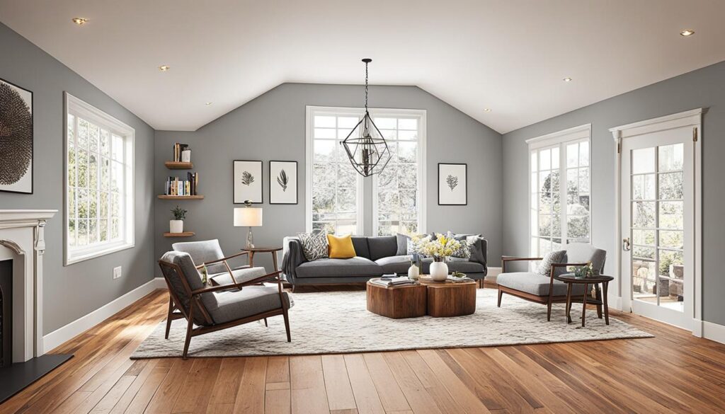 Architectural Interest: Wood Floors in Rooms with Angled Ceilings