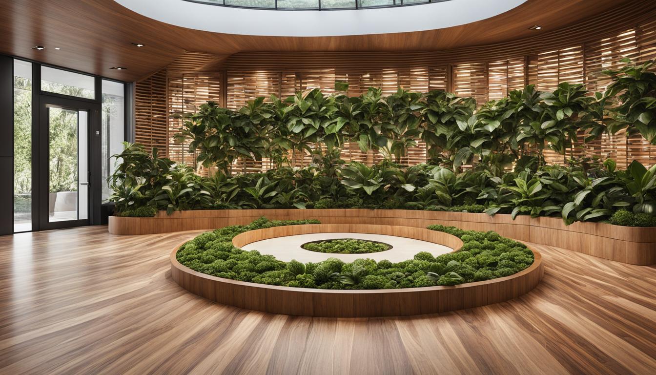 Wood Floors in Atriums: Bringing Nature Indoors