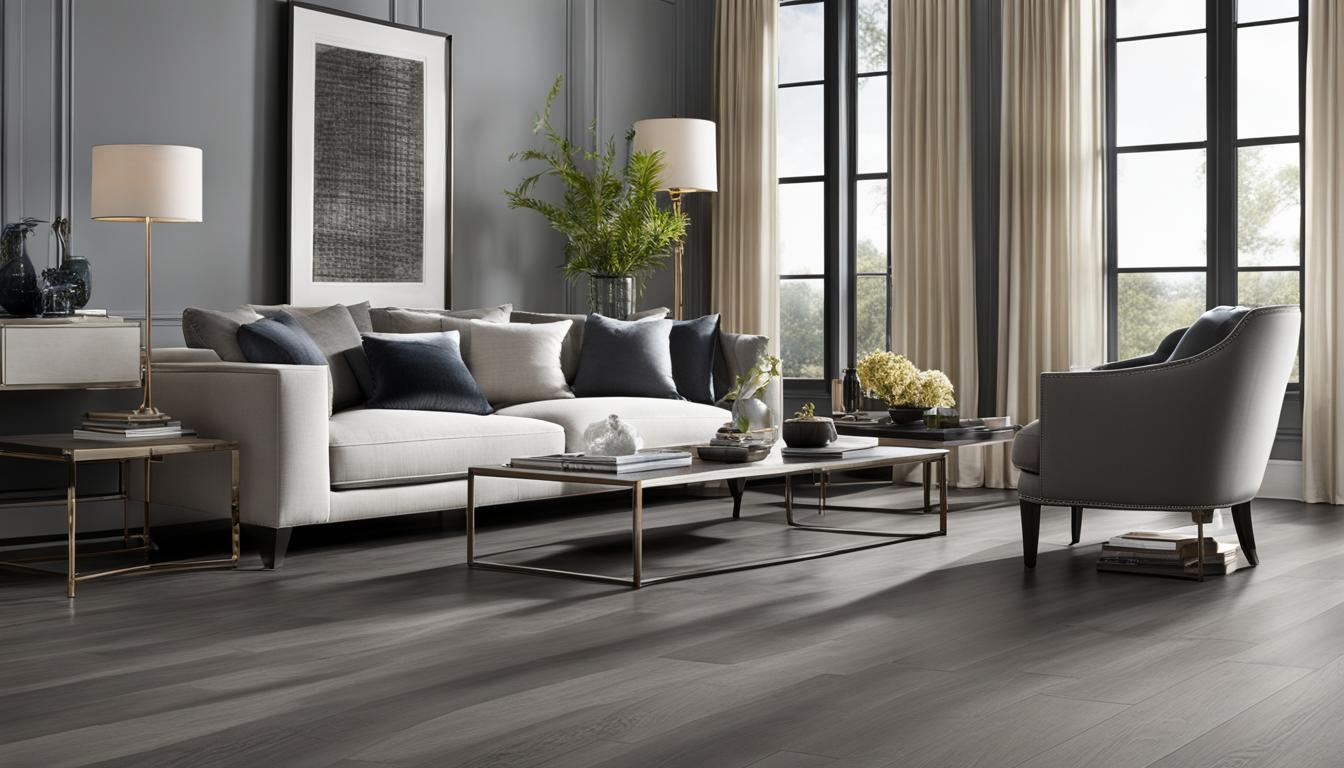 Monochrome Magic: Gray Tones in Wood Flooring