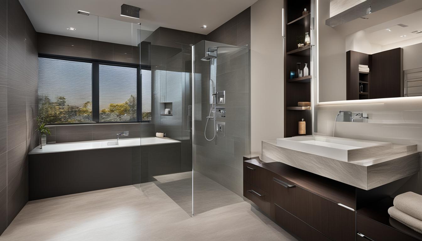 Minimalist Marvels: Wood Floors in Contemporary Bathrooms