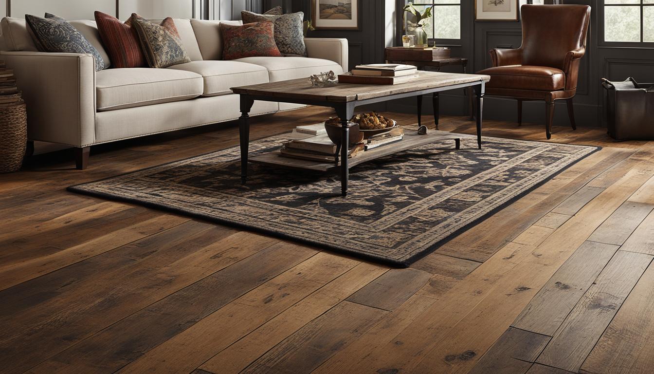 Vintage Vibes: Reclaimed Wood Floors in Retro Rooms