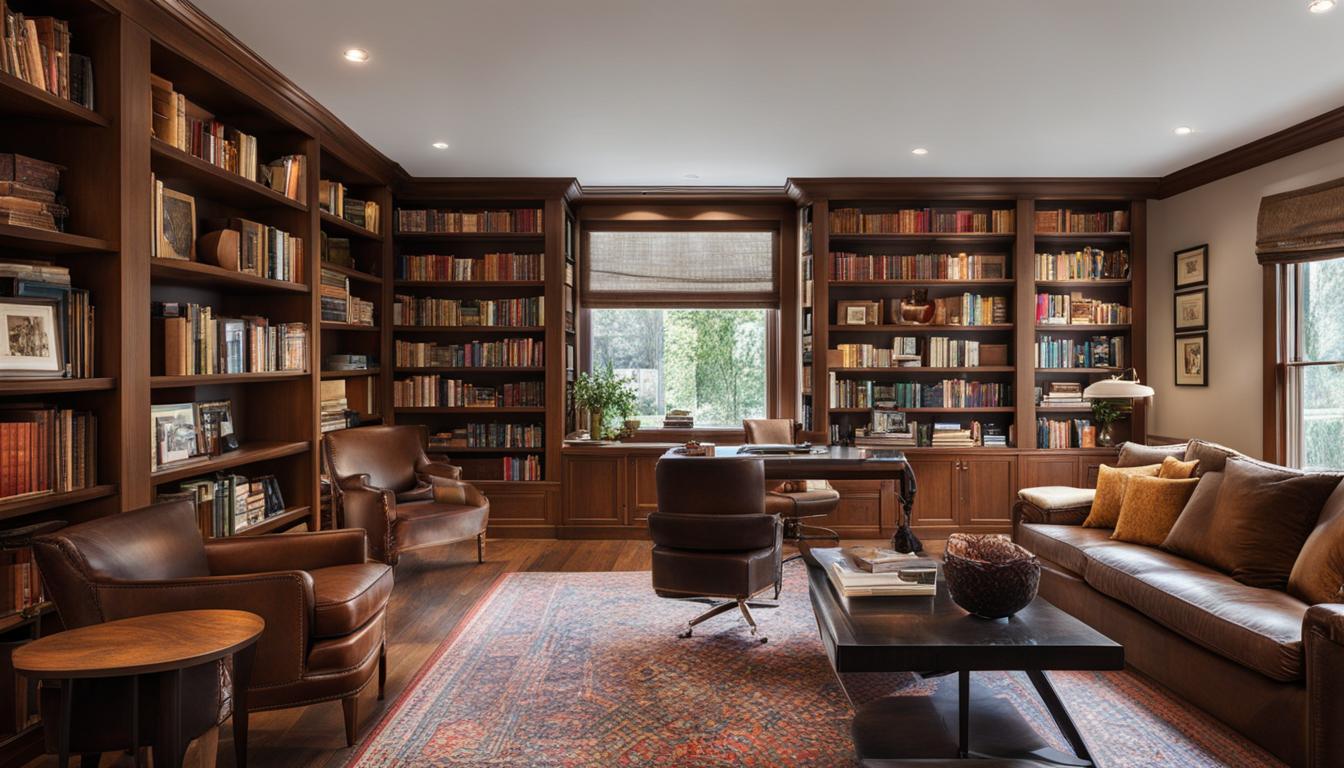 Wood Floors in Home Libraries: Creating Literary Sanctuaries