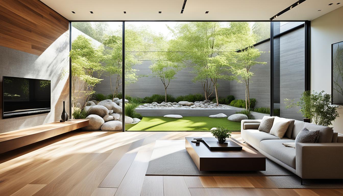 The Zen Garden Indoors: Bringing Nature's Tranquility to Wood Floor Design