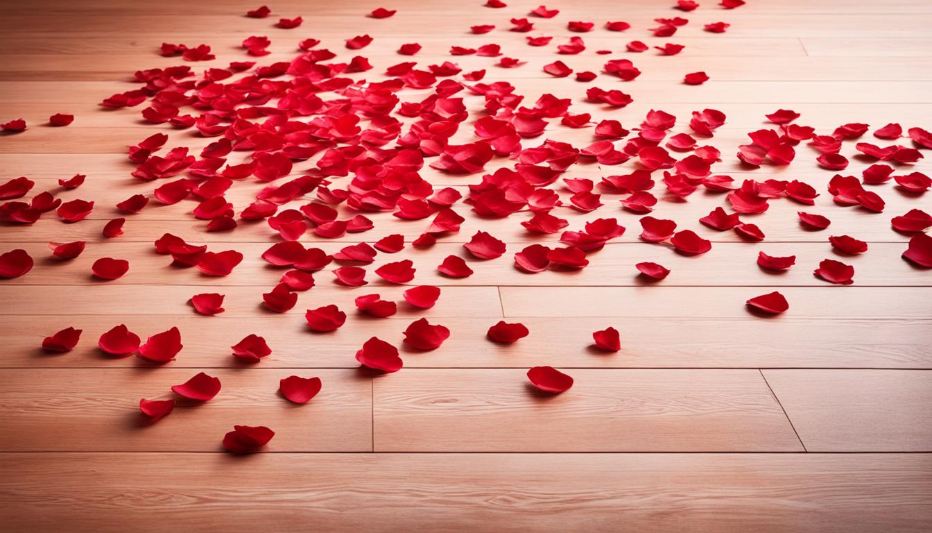 What Shades of Red Enhances a Wooden Floor With a Light Tone