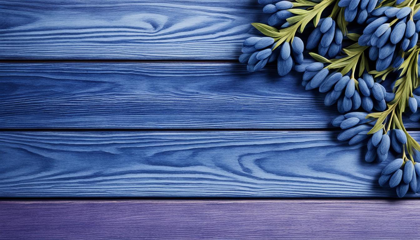 What Shades of Indigo Enhances a Wooden Floor With a Light Tone