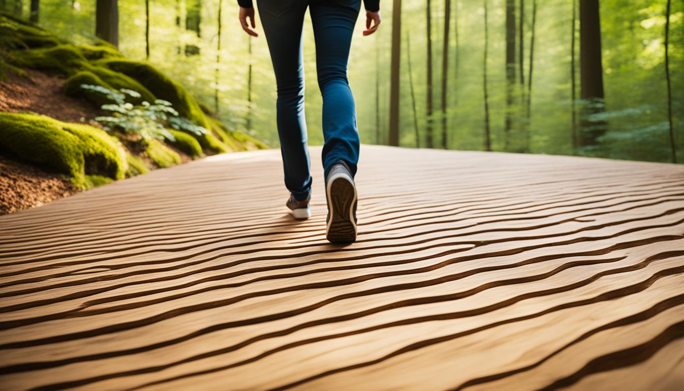 Walking on Wood: The Therapeutic Benefits of Haptic Flooring Surfaces